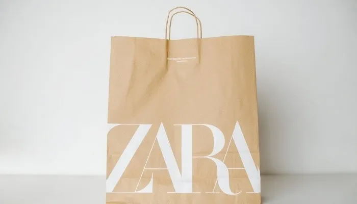 Borse di carta Zara: dalla progettazione agli ordini all'ingrosso