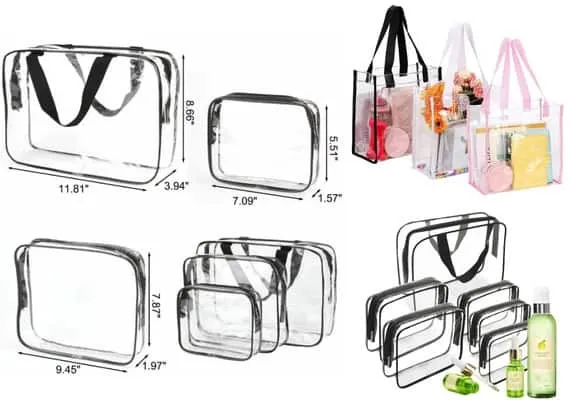 Professional Custom PVC Transparent Bag Manufacturer